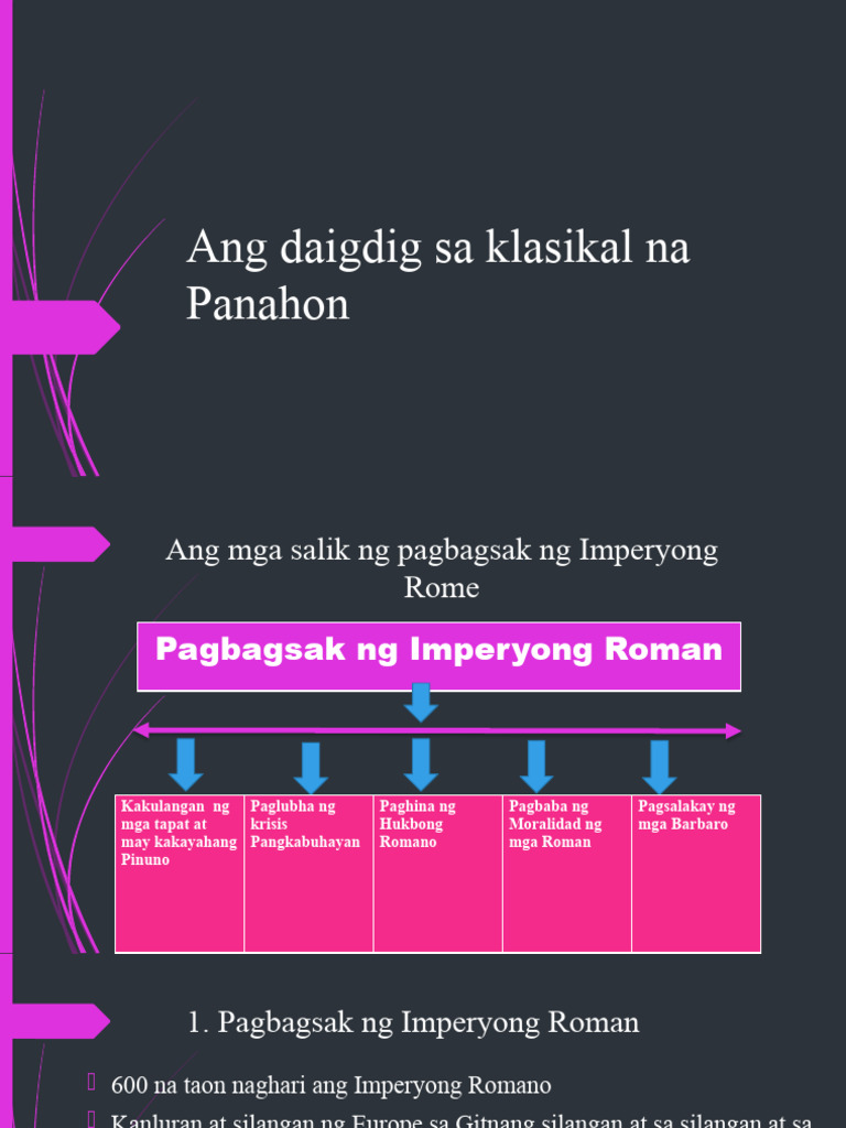 Ang Daigdig Sa Klasikal Na Panahon | PDF