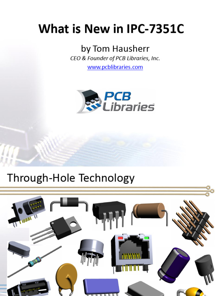 IPC-7351C Land Pattern Overview | PDF | Printed Circuit Board ...