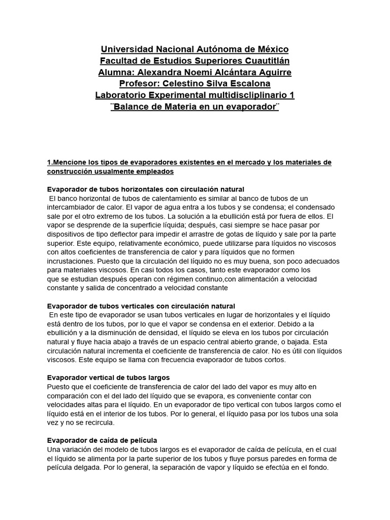 Lem 1 Previo 9 - Documentos de Google | PDF | Líquidos | Temperatura