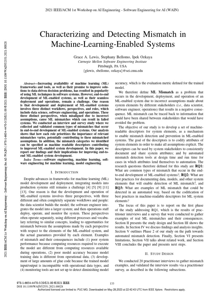 GABRIEL Characterizing - and - Detecting - Mismatch - in - Machine ... GABRIEL Characterizing - and - Detecting - Mismatch - in - Machine ...