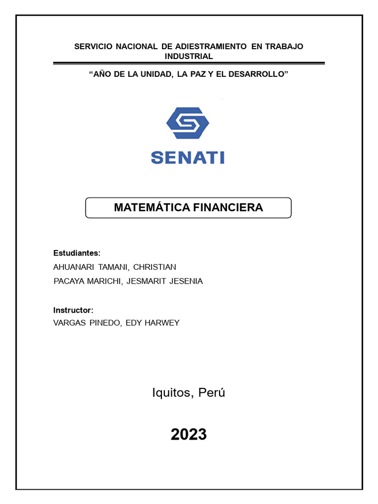 Circuito y Factores en Matemáticas Financieras | PDF | Seguro | Costo de oportunidad