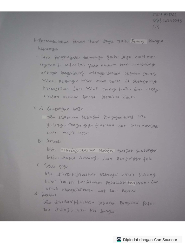 DDRD 12 Muh. Afdal | PDF