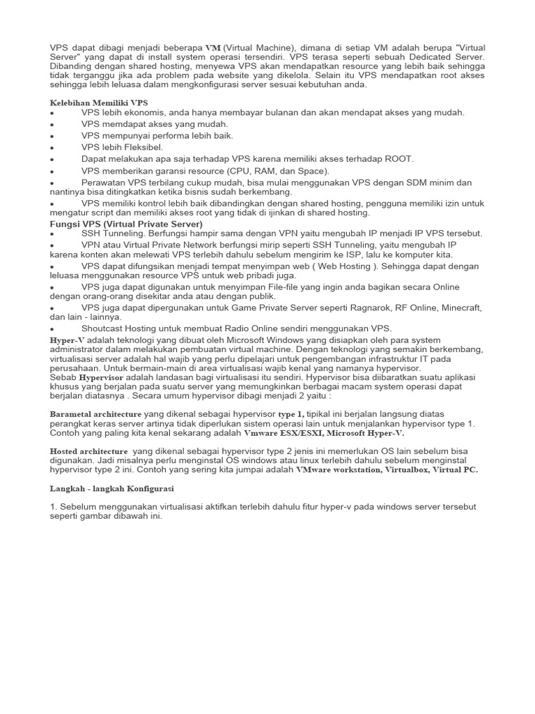 Konfigurasi VPS | PDF | Komputer