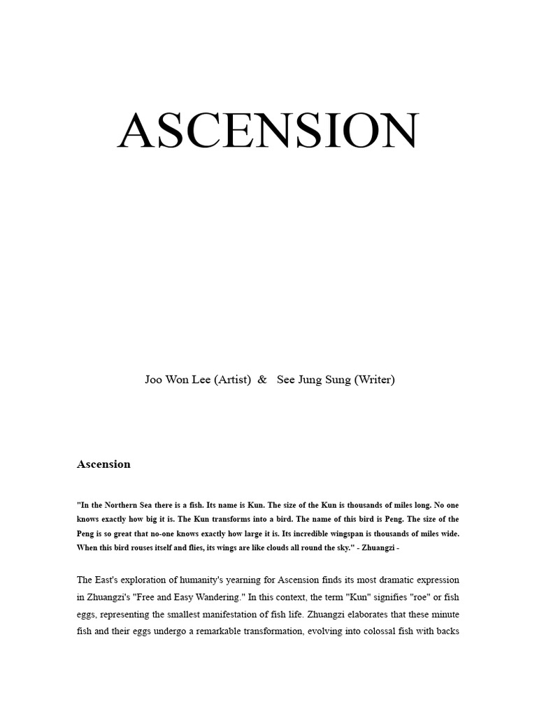 Ascension - Artist Note | PDF