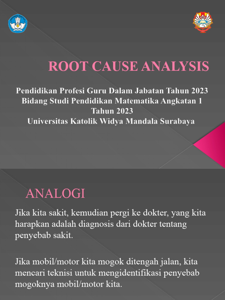 Root Cause Analysis | PDF