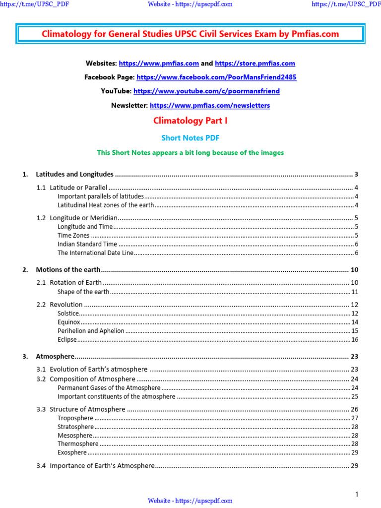 Geo19 2 Climatology 1 Short | PDF | Solar Eclipse | Moon