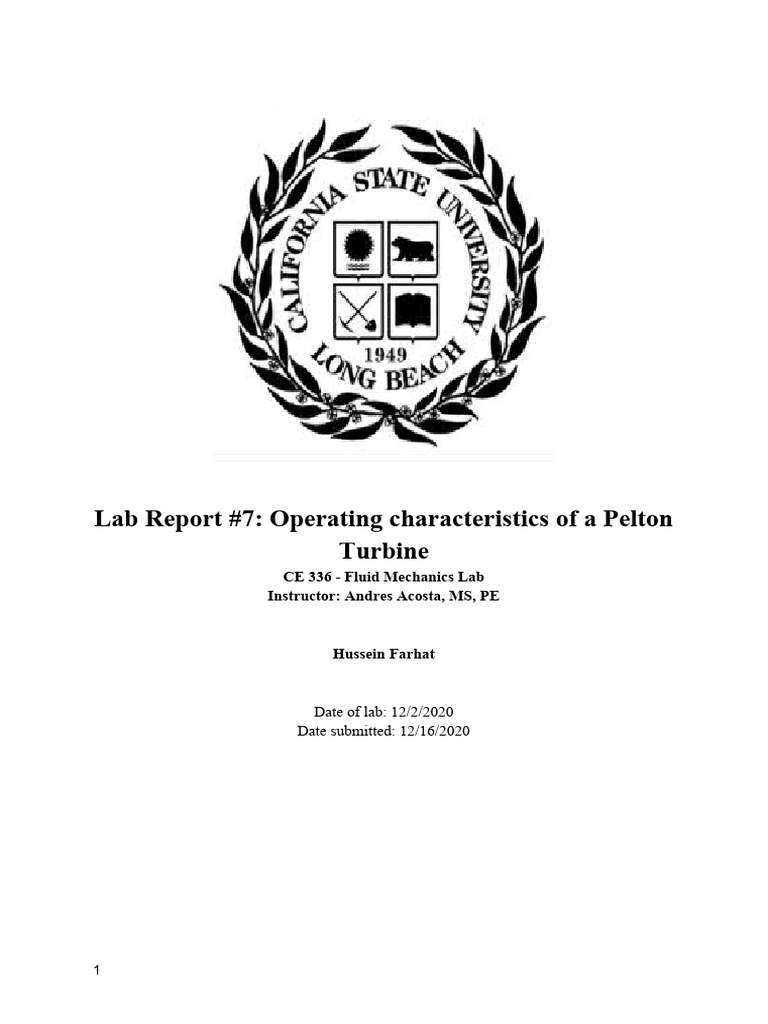 Lab Report #3 | PDF | Flow Measurement | Discharge (Hydrology)