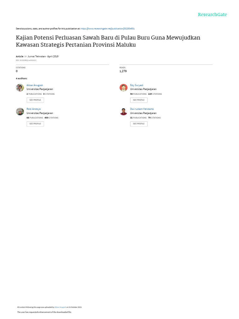 Kajian Potensi | PDF