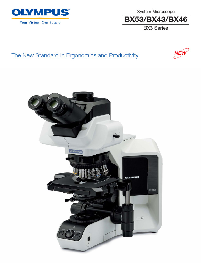 Olympus BX3 Series Microscope Overview | PDF | Fluorescence Microscope ...