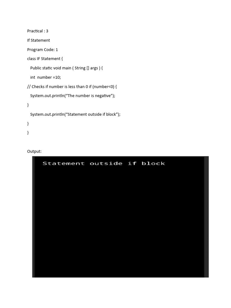 Java Control Statements and Type Casting | PDF | Method (Computer ...
