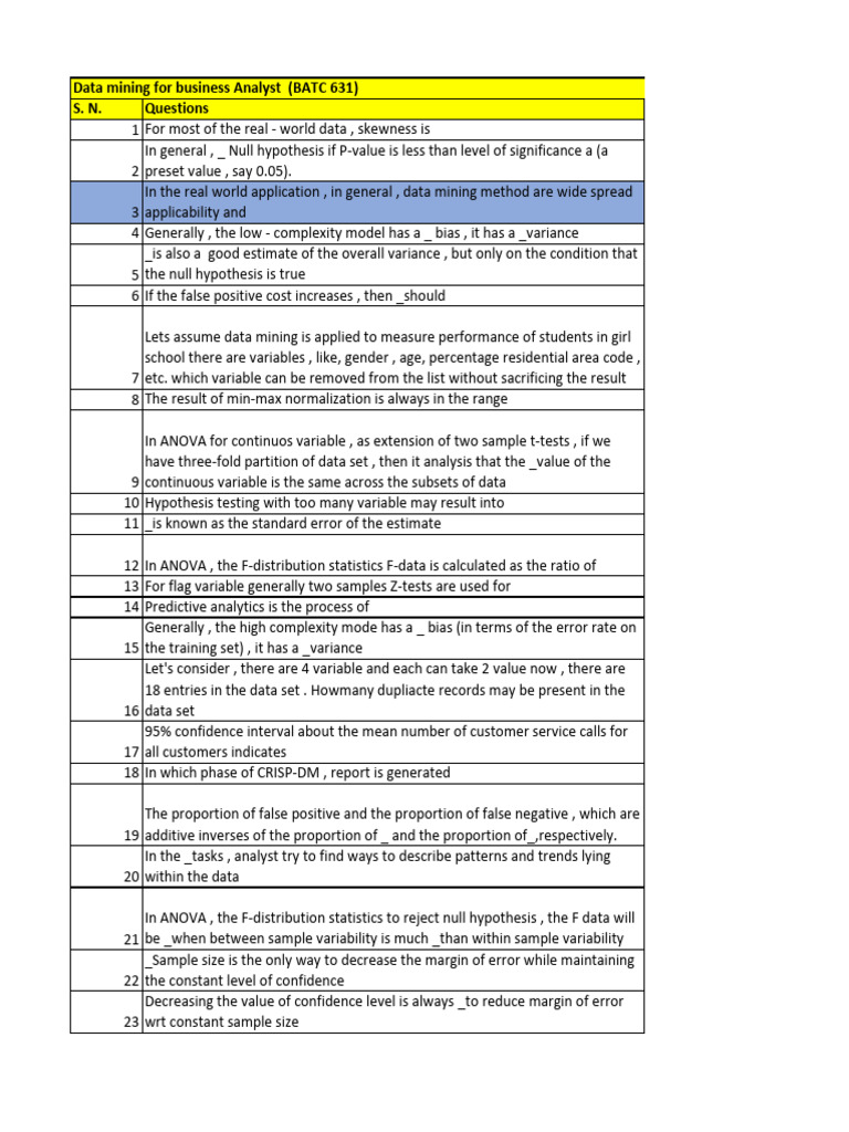 Data Mining For Business Analyst Assignment | PDF | Regression Analysis | Dependent And ...