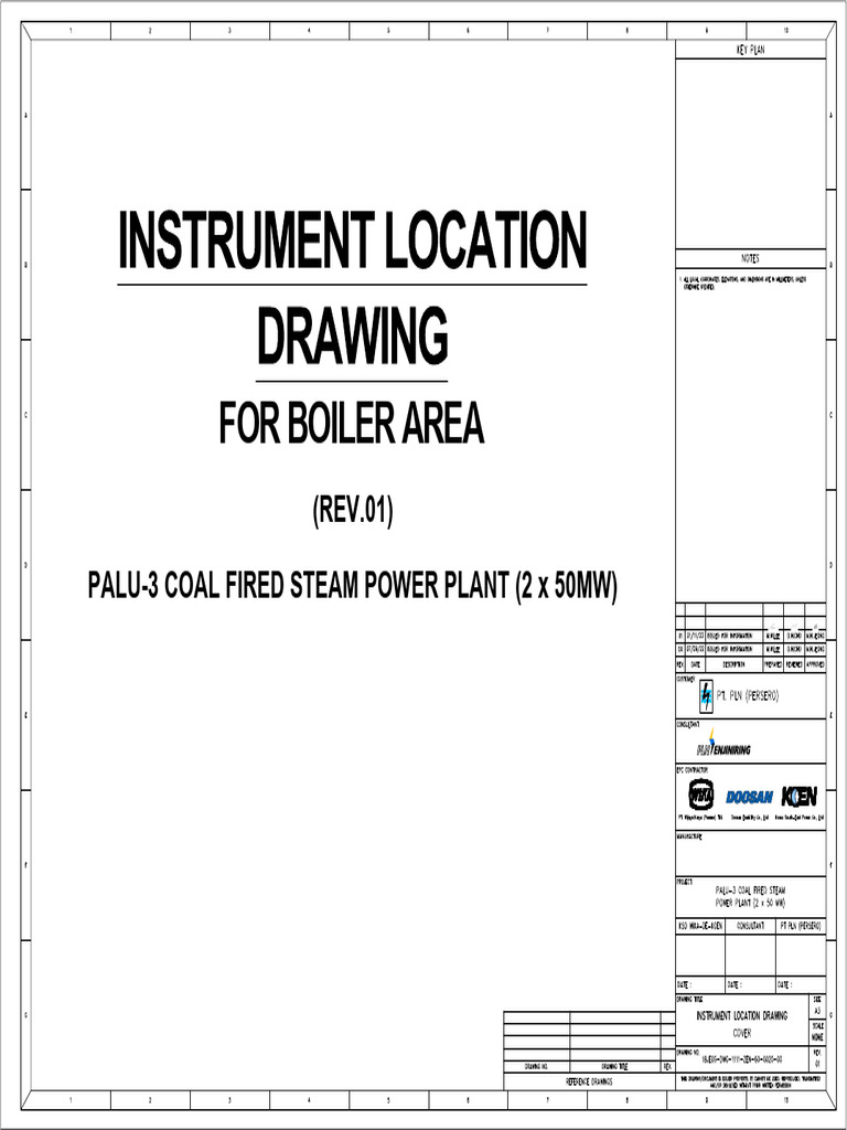 18JE05-DWG-1111-ZEN-60-0020-01 - INSTRUMENT LOCATION DRAWING FOR BOILER ...
