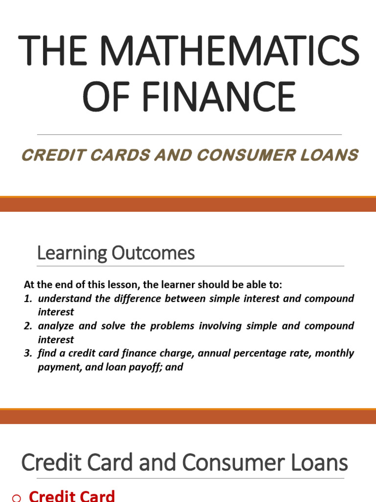 Credit Card Finance Charge Calculations | PDF | Annual Percentage Rate ...