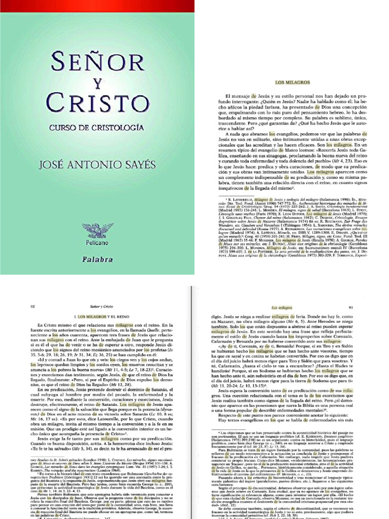 Los Milagros de Jesús - Ja Sayes | PDF