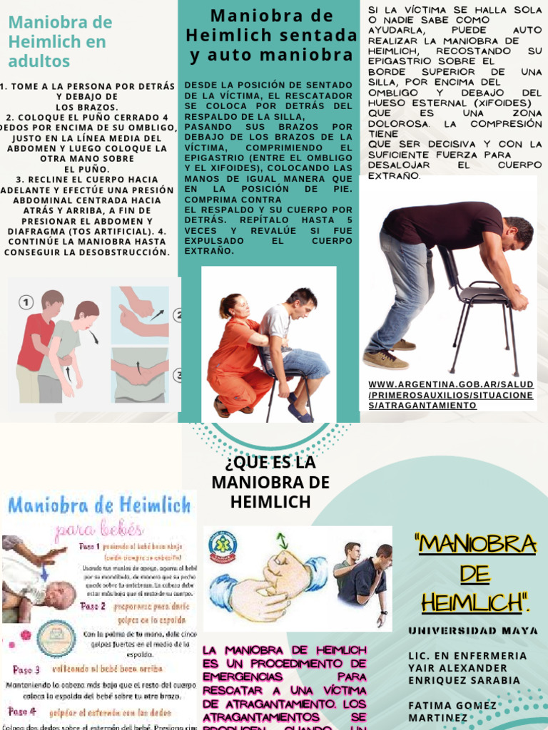 Maniobra de Heimlich | Descargar gratis PDF | Medicina CLINICA ... Maniobra de Heimlich | Descargar gratis PDF | Medicina CLINICA ...