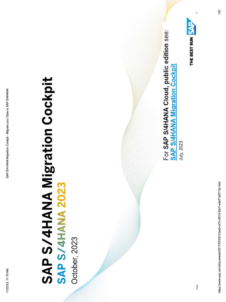 S4hana Migration Cockpit Pdf