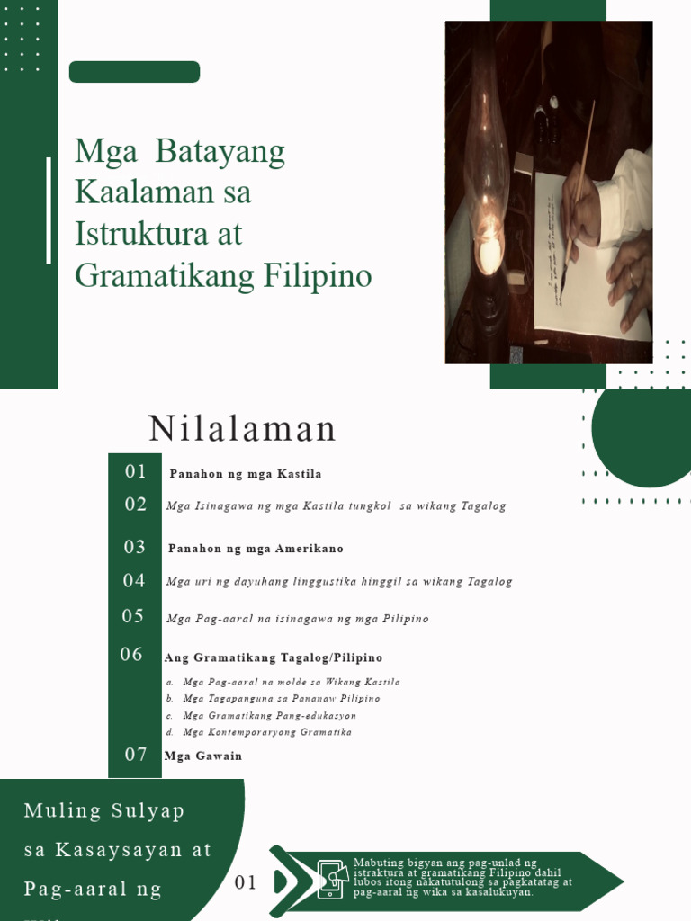 Pangkat 1 (Batayang Kaalaman Sa Istruktura at Gramatikang Pilipino | PDF