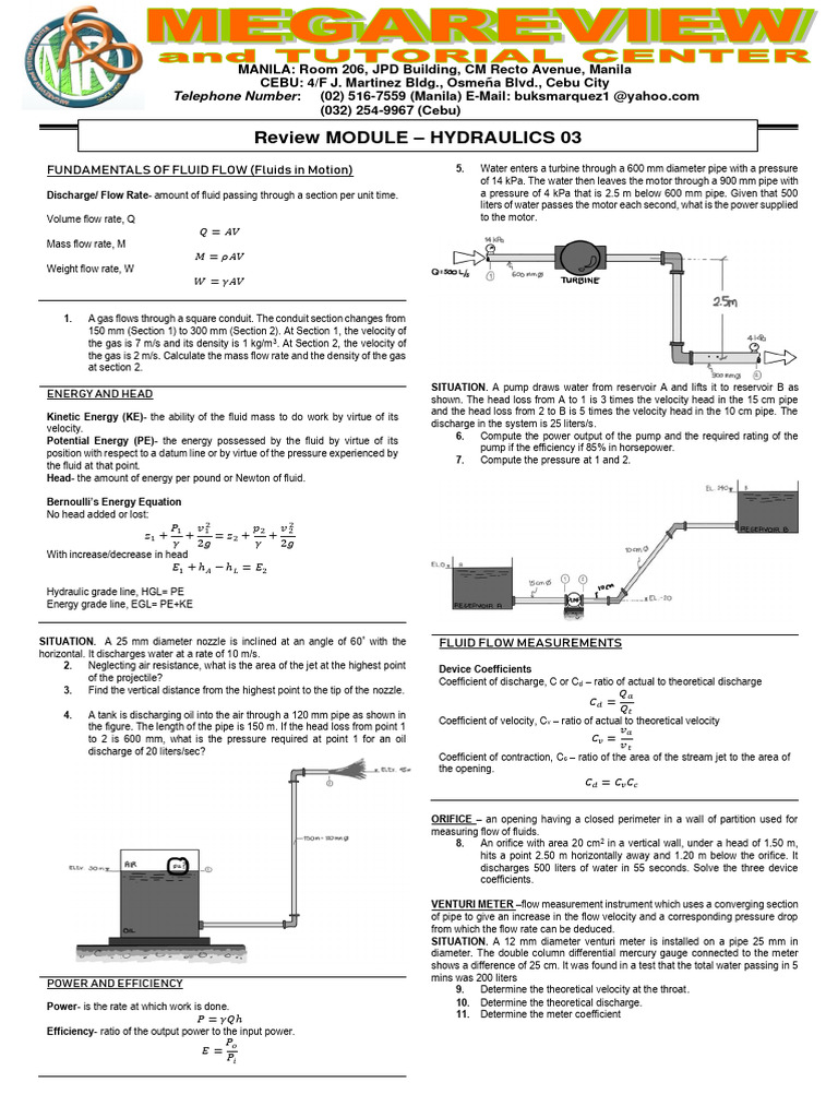 I Am Sharing 'Review Module Hydraulics 03 Part 02 May 2023' With You ...