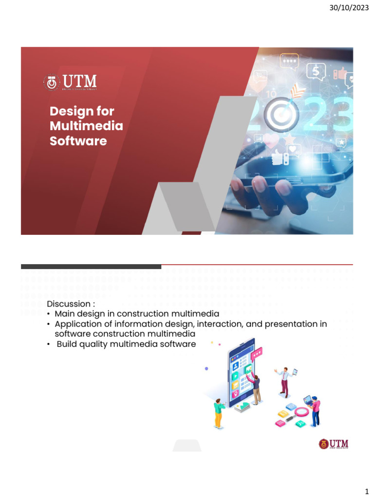 Week 3 Multimedia Design | PDF | Human–Computer Interaction | Learning