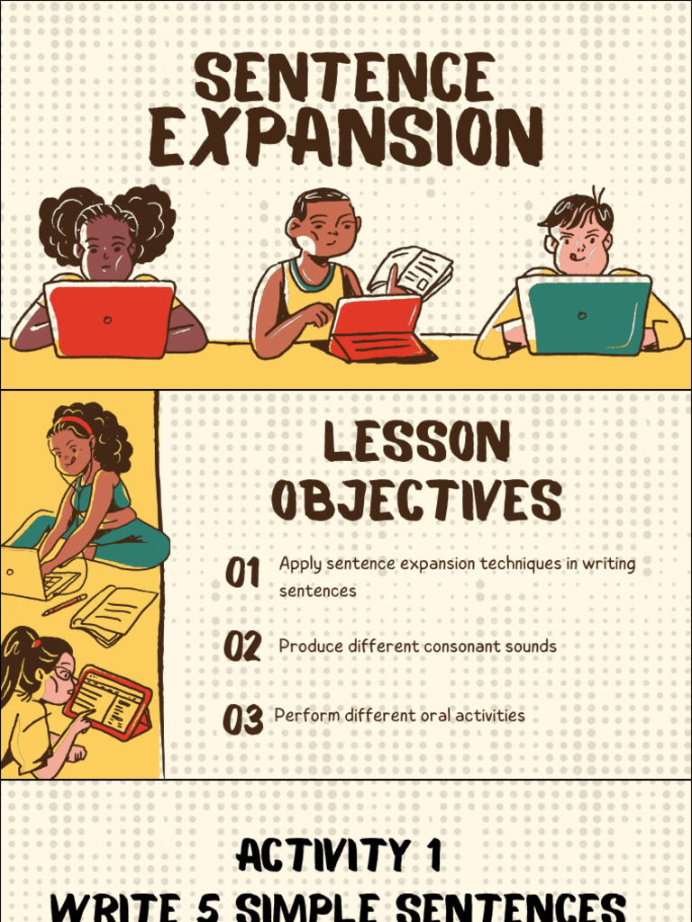 EngA Lesson 8 Sentence Expansion | PDF | Adverb | Adjective