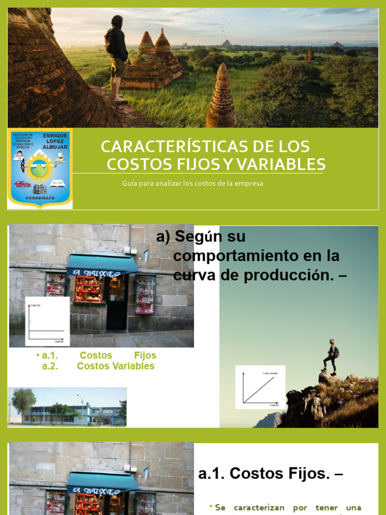 Costos Fijos y Variables | PDF | Business | Economias