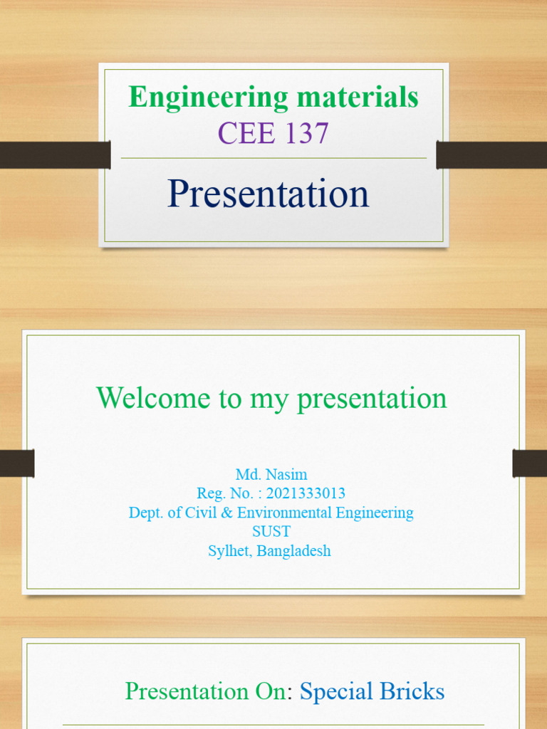 Engineering Materials | PDF | Brick | Building Materials