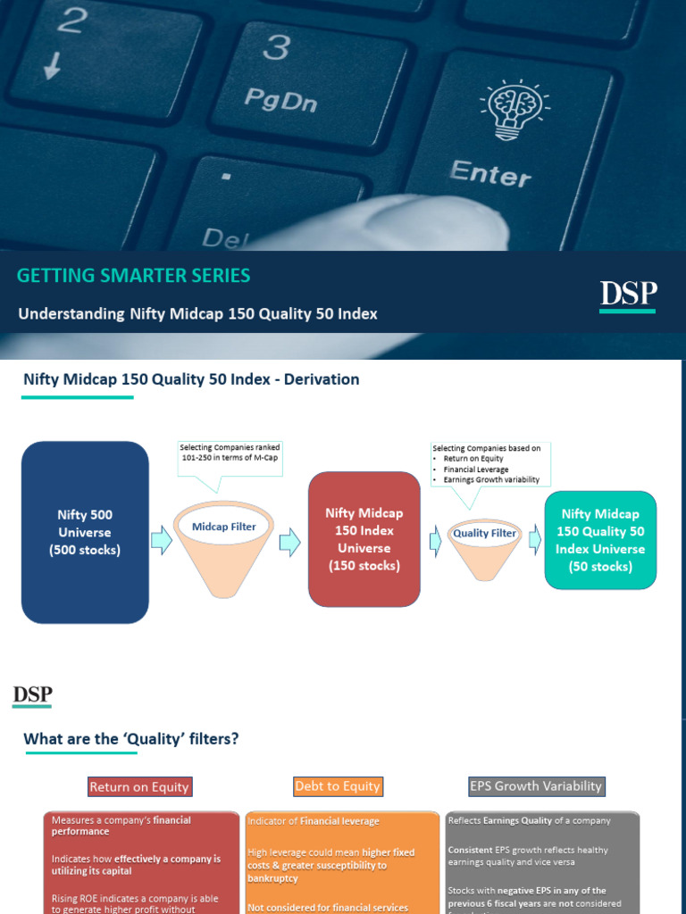 Getting Smarter Series Understanding Nifty Midcap 150 Quality 50 Index ...