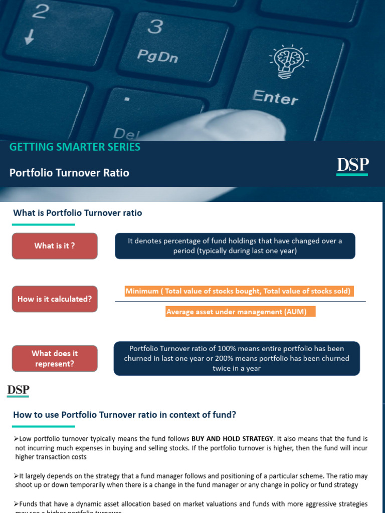 Getting Smarter Series Portfolio Turnover Ratio | PDF | Investment Management | Mutual Funds