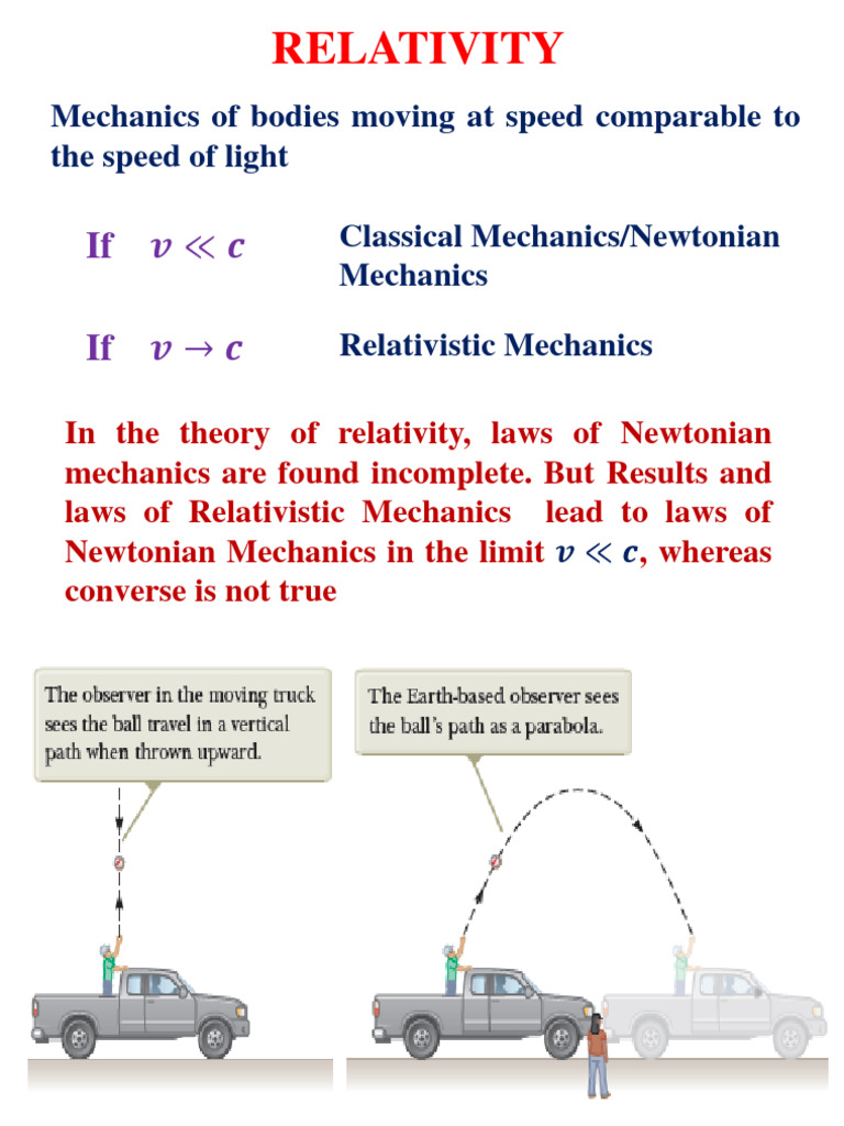 A3 Relativity | PDF | Special Relativity | Classical Mechanics
