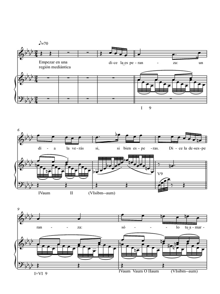 Lied - Partitura Completa | PDF