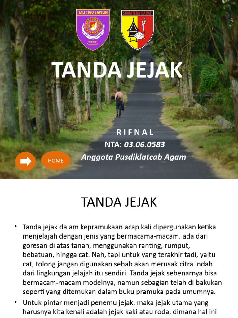 Tanda Jejak | PDF