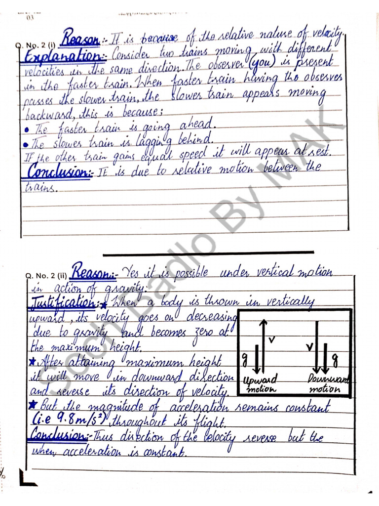 CH 03 Force Motion Watermark | PDF