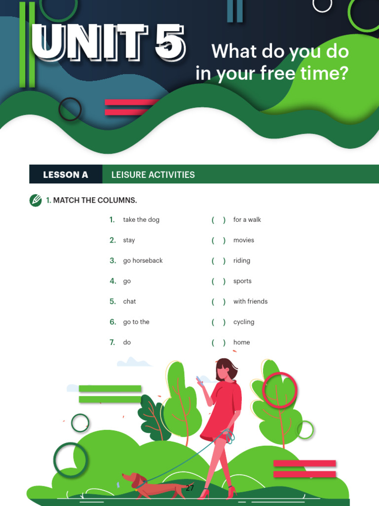 Workbook A1 Unit 5 | PDF | Language Arts & Discipline