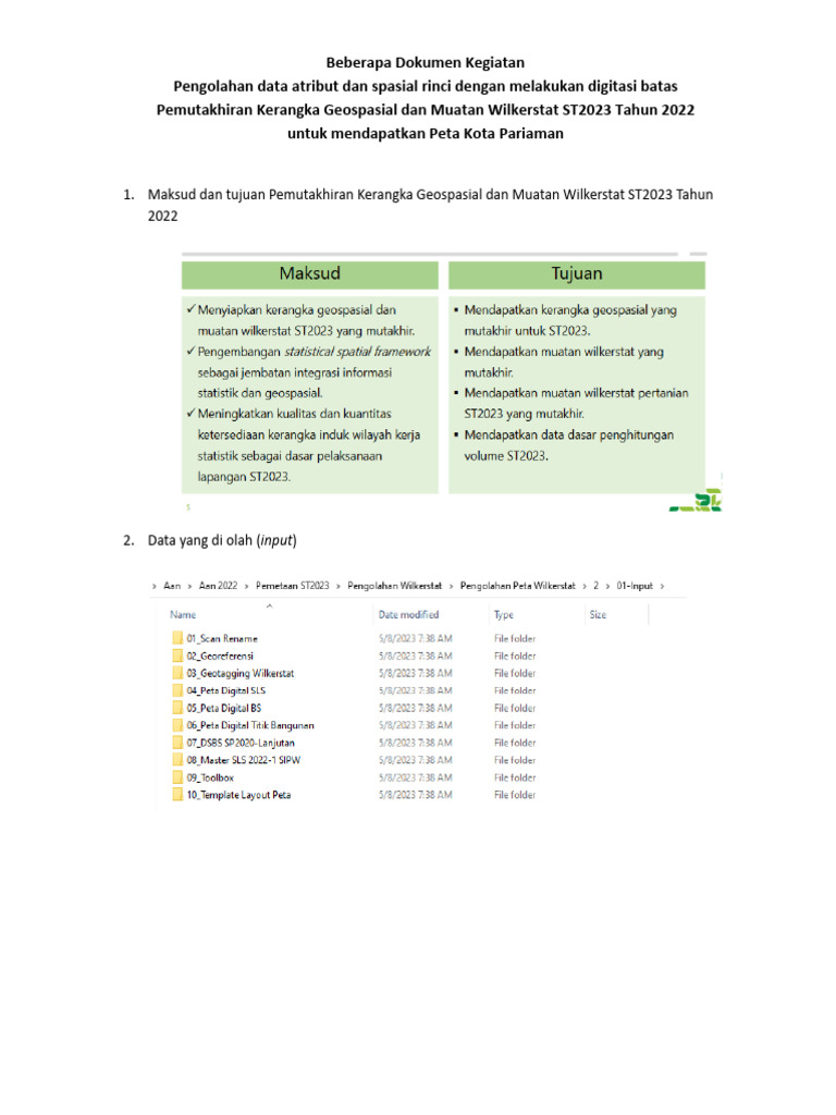 III.C.4 Analisis Data Spasial Dari Digitasi Hingga Menghasilkan Layout | PDF