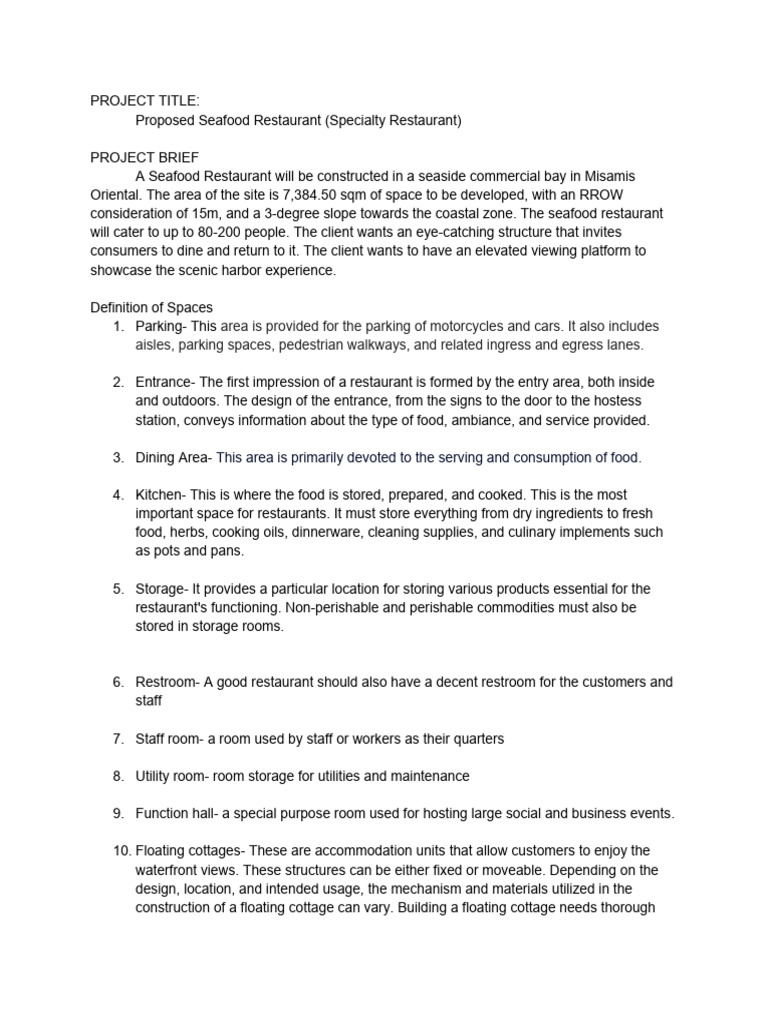 Supplementary Research | PDF | Restaurants | Beach