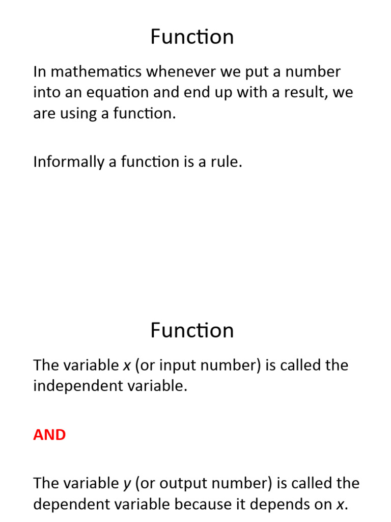 Chapter 3 - Function 2023 | PDF | Science & Mathematics | Computers