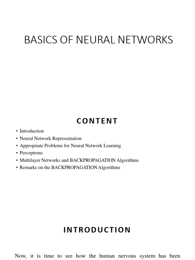 Unit 9 - Neural Network | PDF | Artificial Neural Network | Applied Mathematics