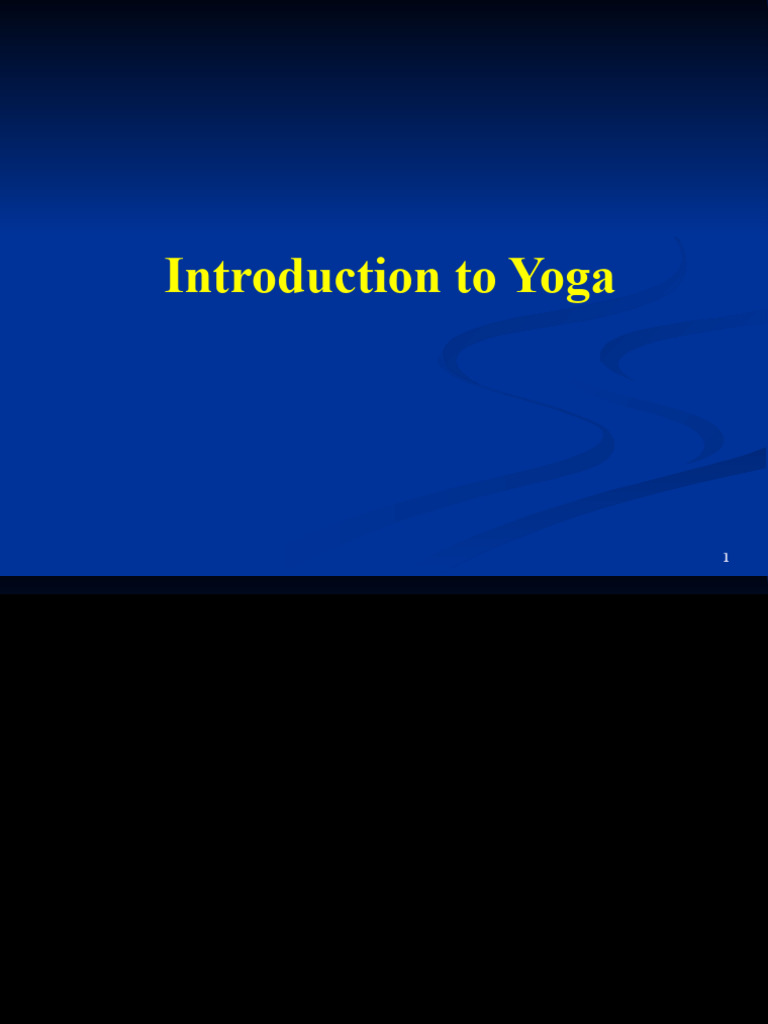 6939 Introduction To Yoga | PDF | Yoga | Hand