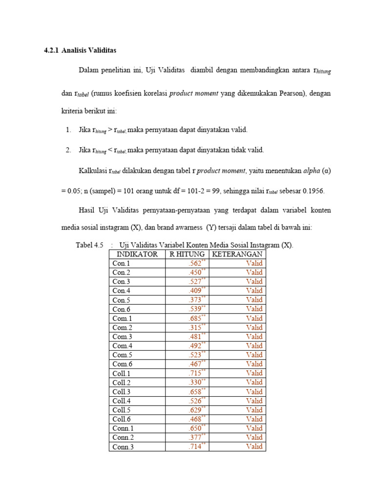 Interpretasi Hasil Olah Data | PDF