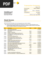 NAB Bank Statement | PDF | Credit Card | Debits And Credits