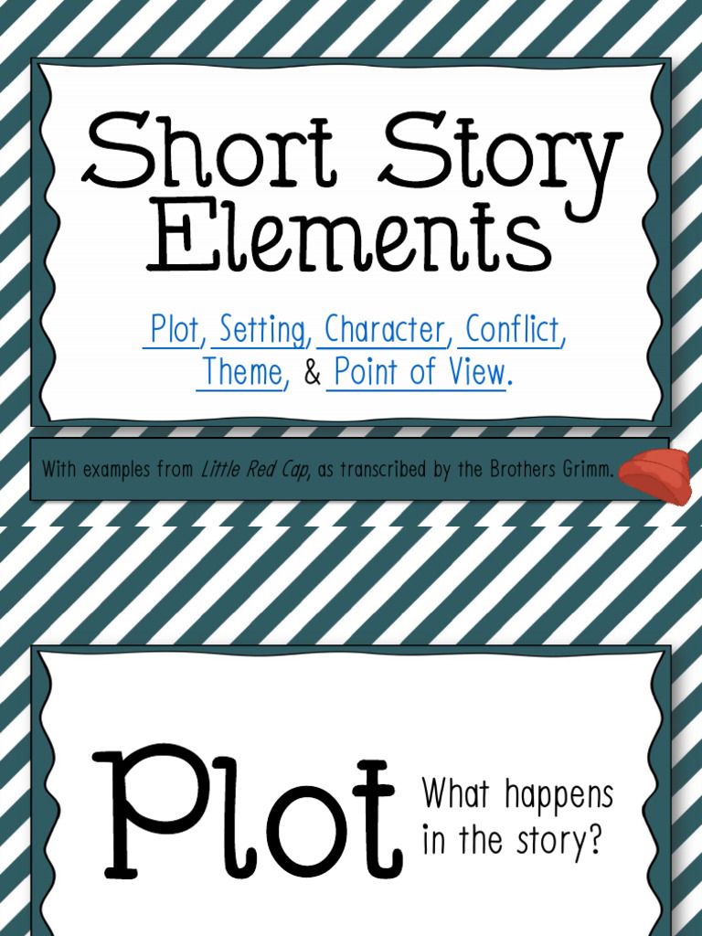 Short Story Elements Slideshow | Download Free PDF | Narration