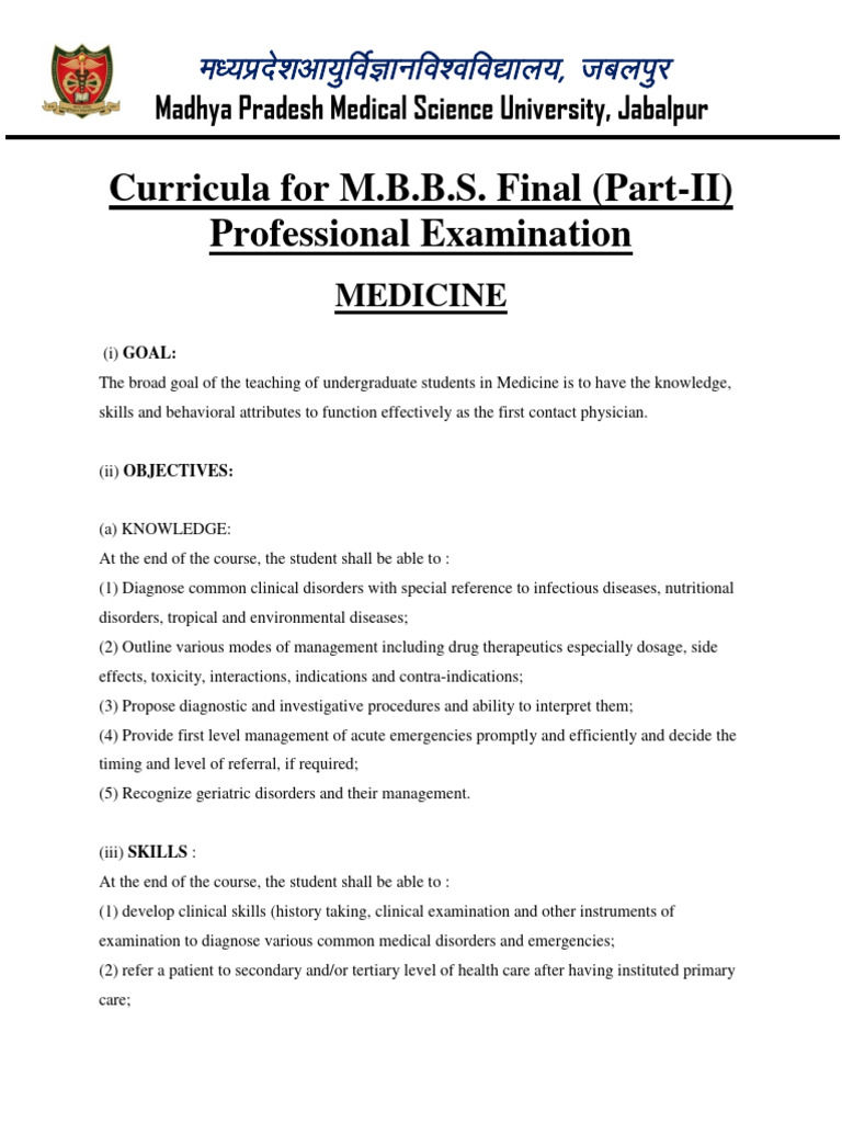 Mbbs Final Part Ii Pdf Anemia Medicine