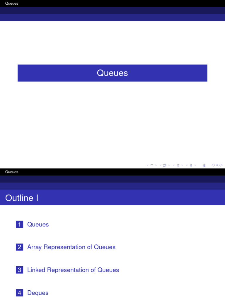 Queues 2 | PDF | Queue (Abstract Data Type) | Pointer (Computer Programming)