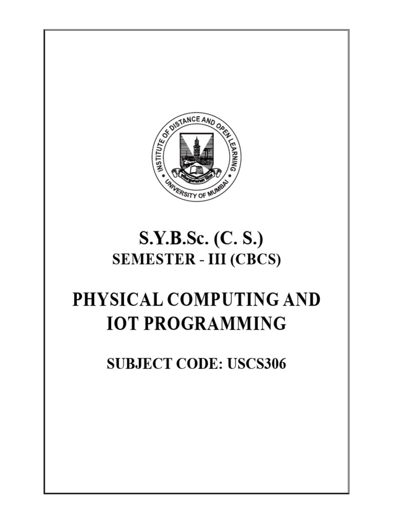 Physical Computing And Iot Programming Pdf Field Programmable Gate Array System On A Chip