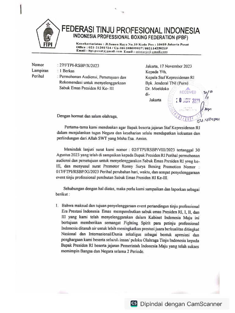 Kepala Staf Presiden | PDF