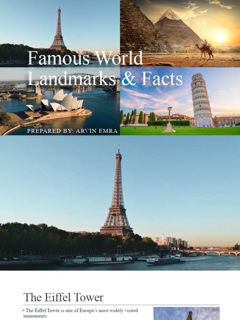 Famous World Landmarks Facts | PDF | Art
