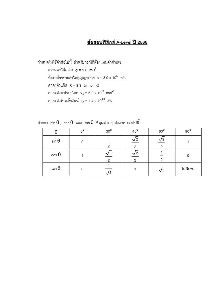A-Level 66 Physics | PDF