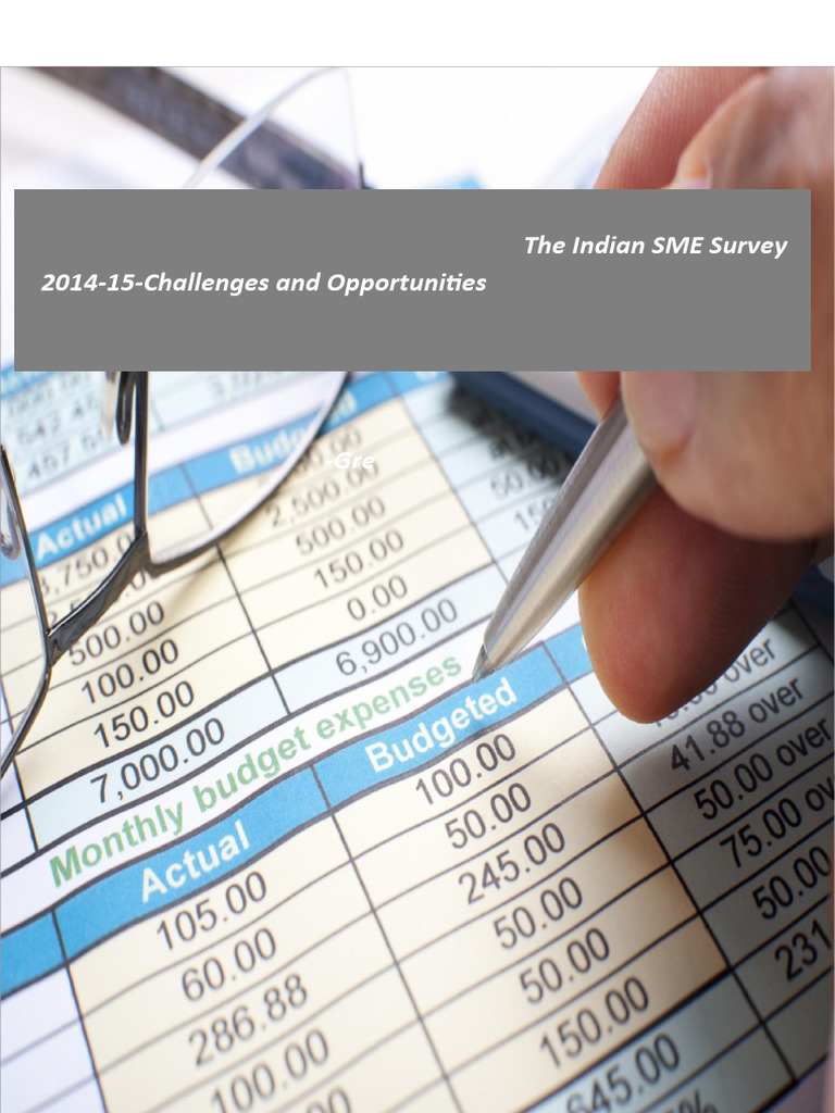 SME Sector-Opportunities and Challenges-Project Report KV | PDF | Small ...