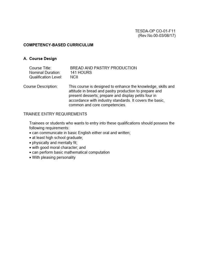 CBC Blank 2020 Forms Template 4 | PDF | Cakes | Baking
