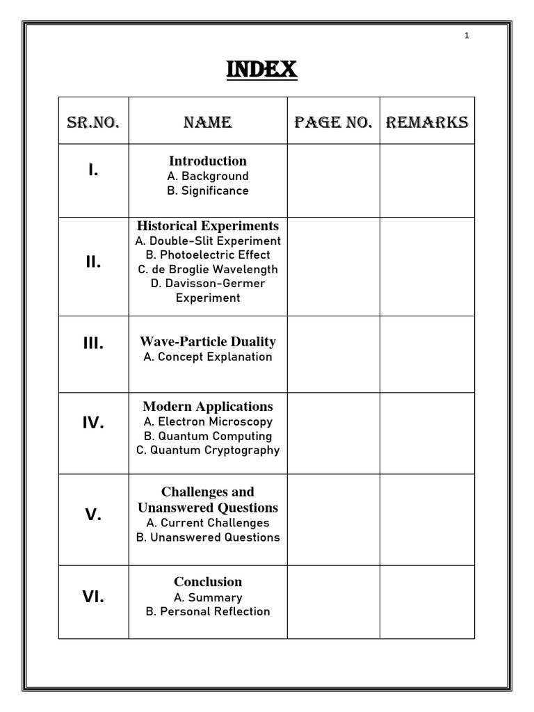 INVESTIGATORY PROJECT Dual Nature | PDF | Photoelectric Effect ...